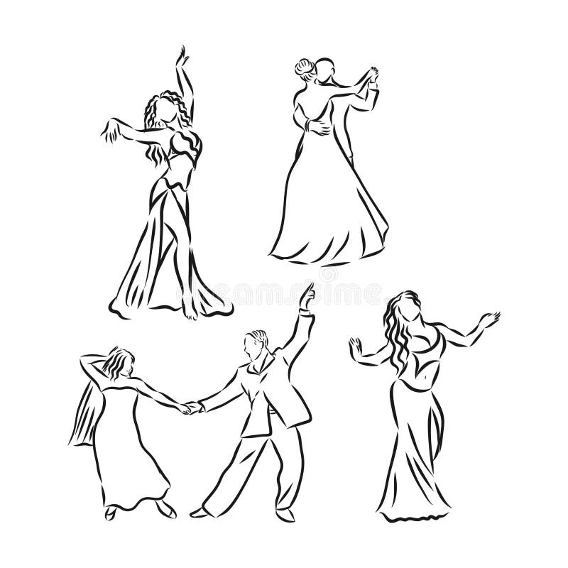 Ballroom Dancing Stock Illustrations – 2,746 Ballroom Dancing Stock ...