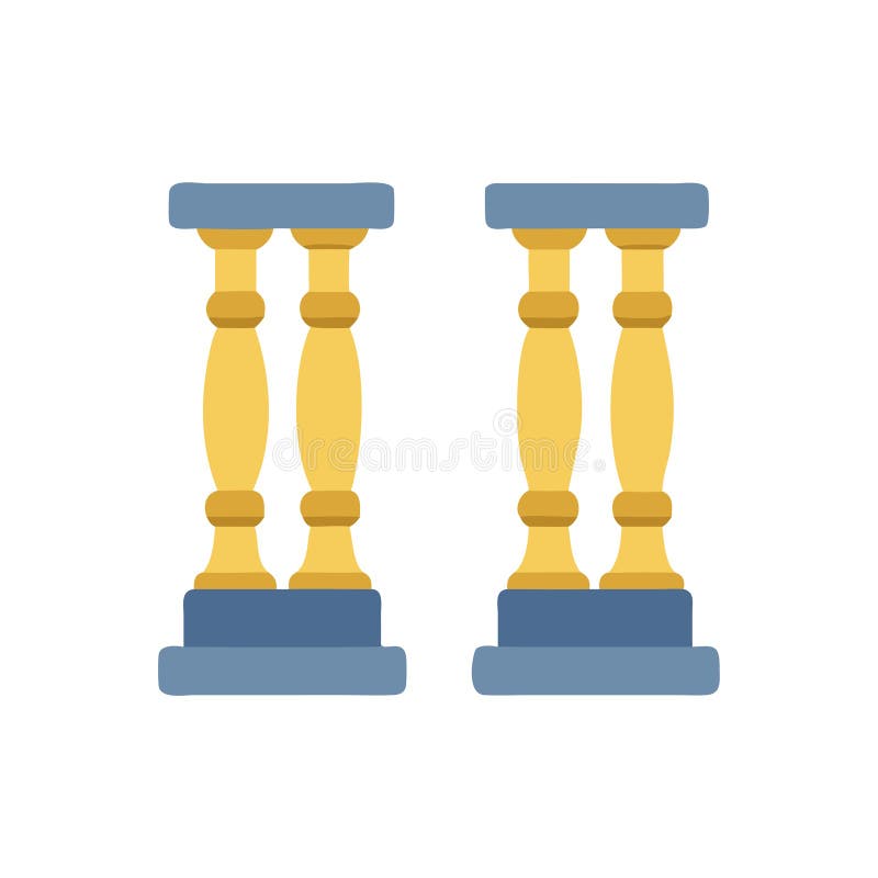 Baluster Design Vector Illustration Stock Illustration - Illustration ...