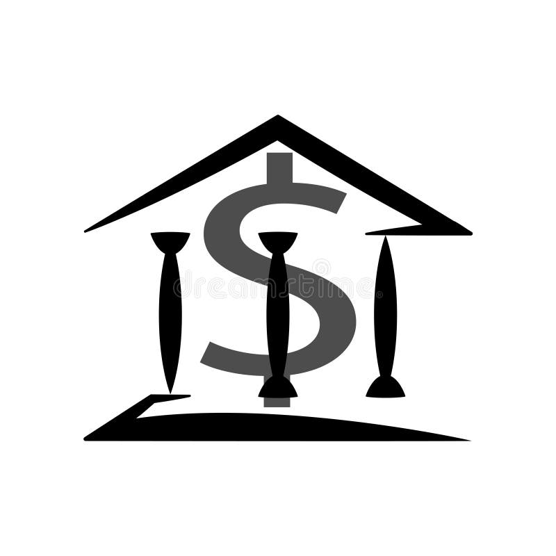 Vector Illustration, Bank Icon Design Stock Vector - Illustration of ...