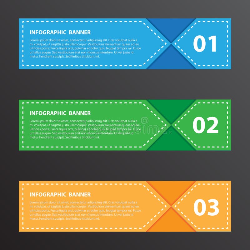 Vector Illustration Banner for Design and Creative Concept Stock Vector ...