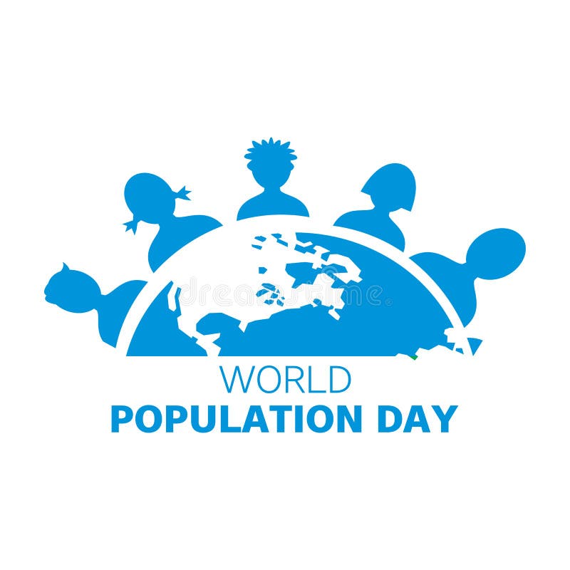 World Population Day 11 July Vector Illustration Stock Vector ...