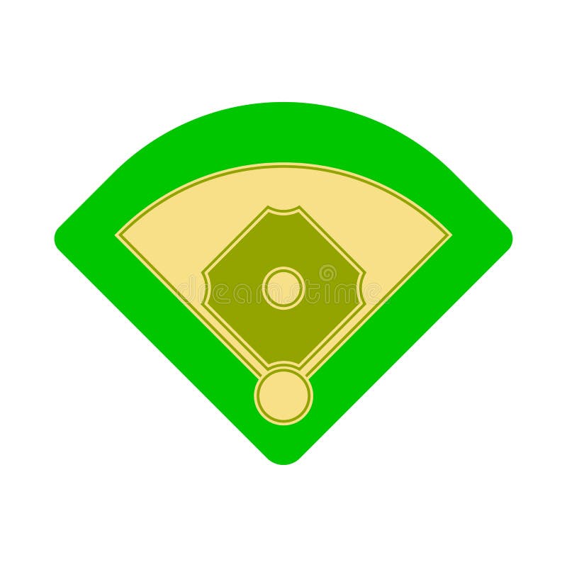 Vector Design of Baseball and Stadium Icon. Collection of Baseball and ...