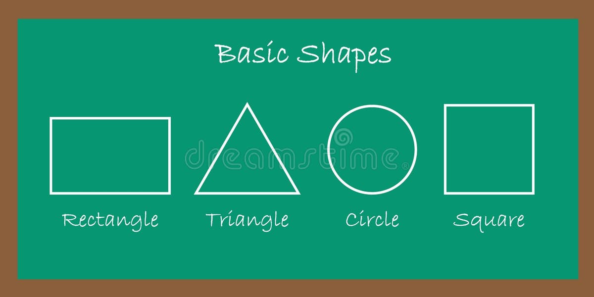 Basic Shapes Drawing Stock Illustrations – 2,661 Basic Shapes Drawing ...