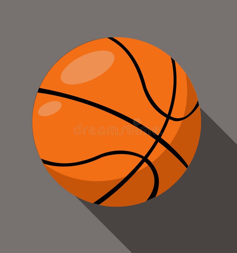 Vector Basketball stock vector. Illustration of equipment - 13610183