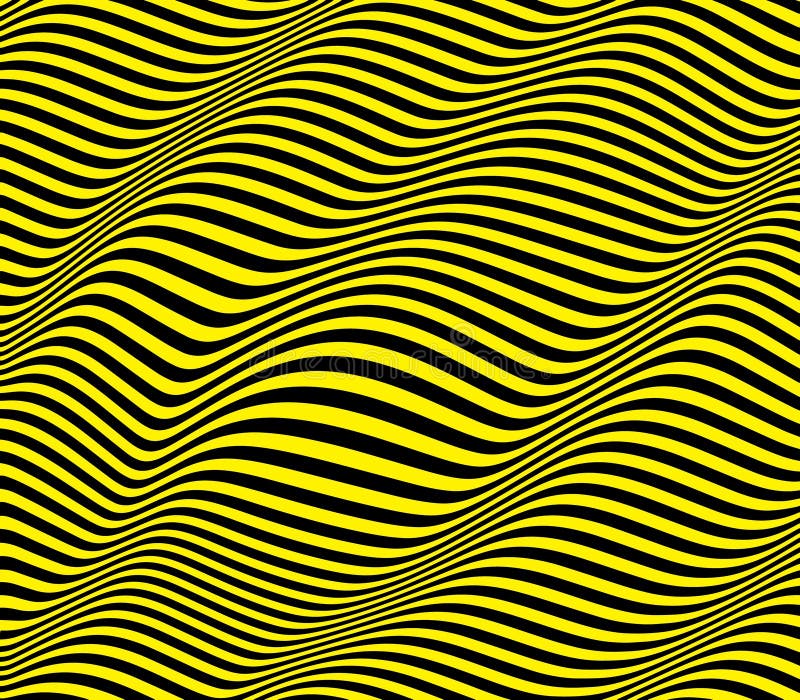 Textured Stripes Pattern. Black Symmetrical Stock Illustration ...