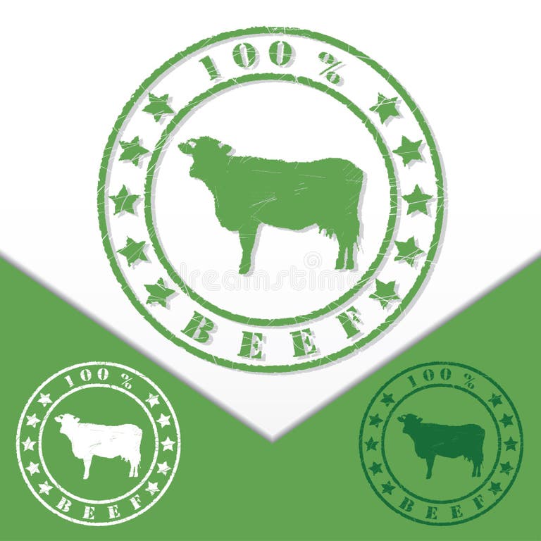 Grunge beef stamp stock vector. Illustration of artwork - 30278539