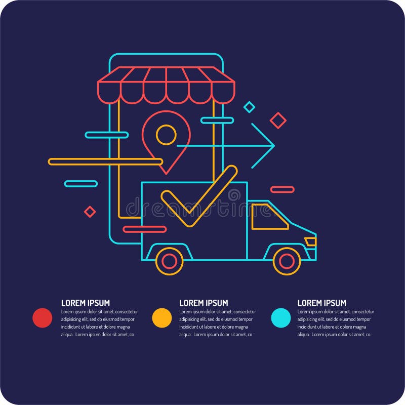 Vector Illustration of the Best Selling Different Products. Stock ...