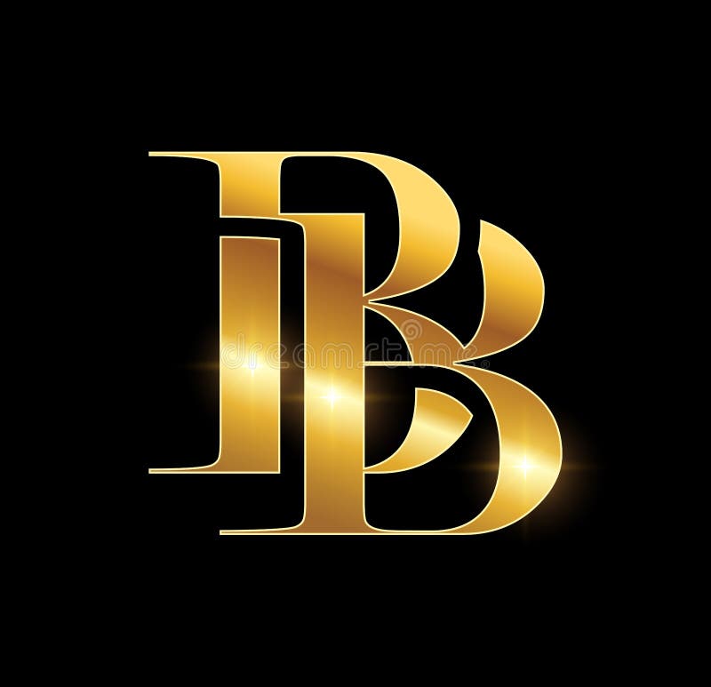 Minimalist Bb Initial Letters Logo Monogram Stock Illustrations – 182 ...