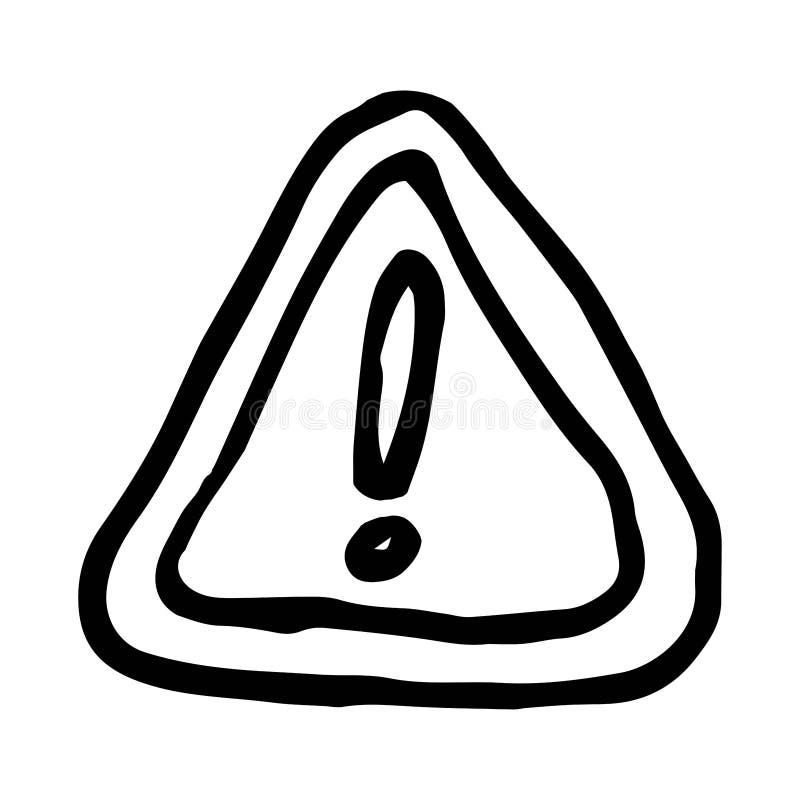 Vector Illustration in Black Color Isolated on White Background ...