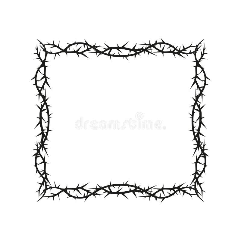 Frame Border Thorns Stock Illustrations – 632 Frame Border Thorns Stock ...