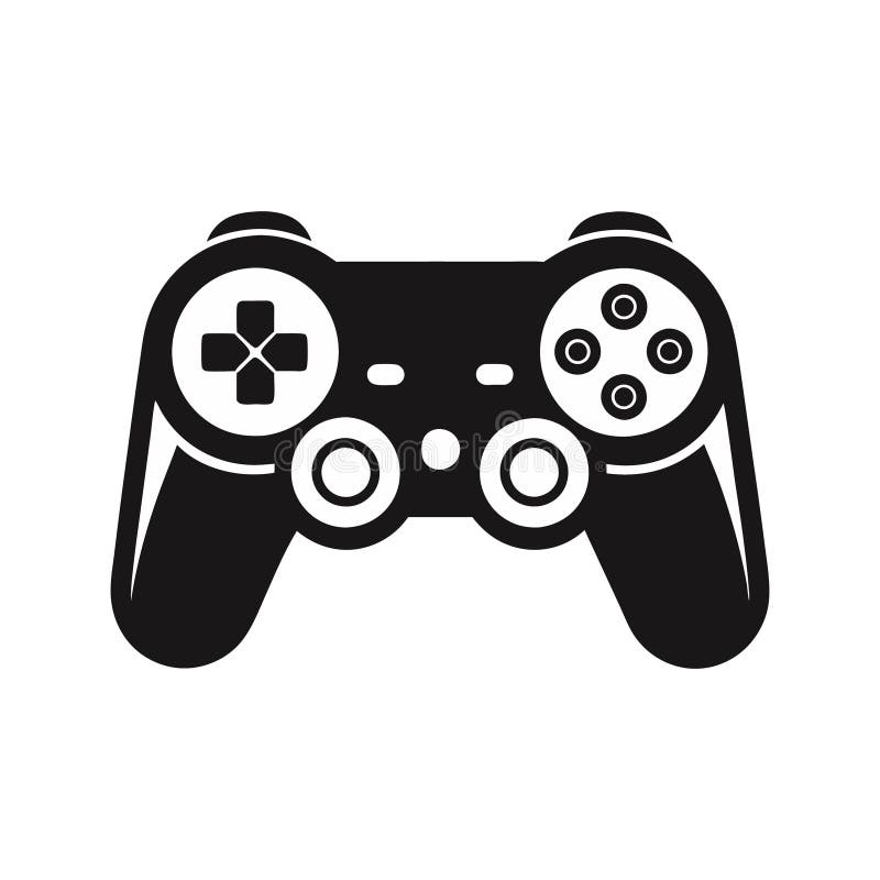Video Game Controller Icon Flat Vector Illustration Stock Photo ...