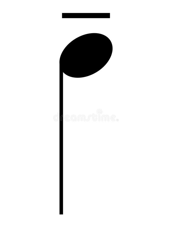 Black Music Symbol of Expression Sforzando Stock Vector - Illustration ...