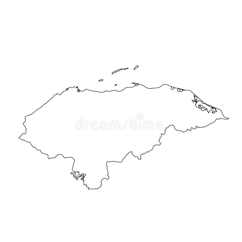 Honduras Map Transparent Stock Illustrations – 102 Honduras Map ...