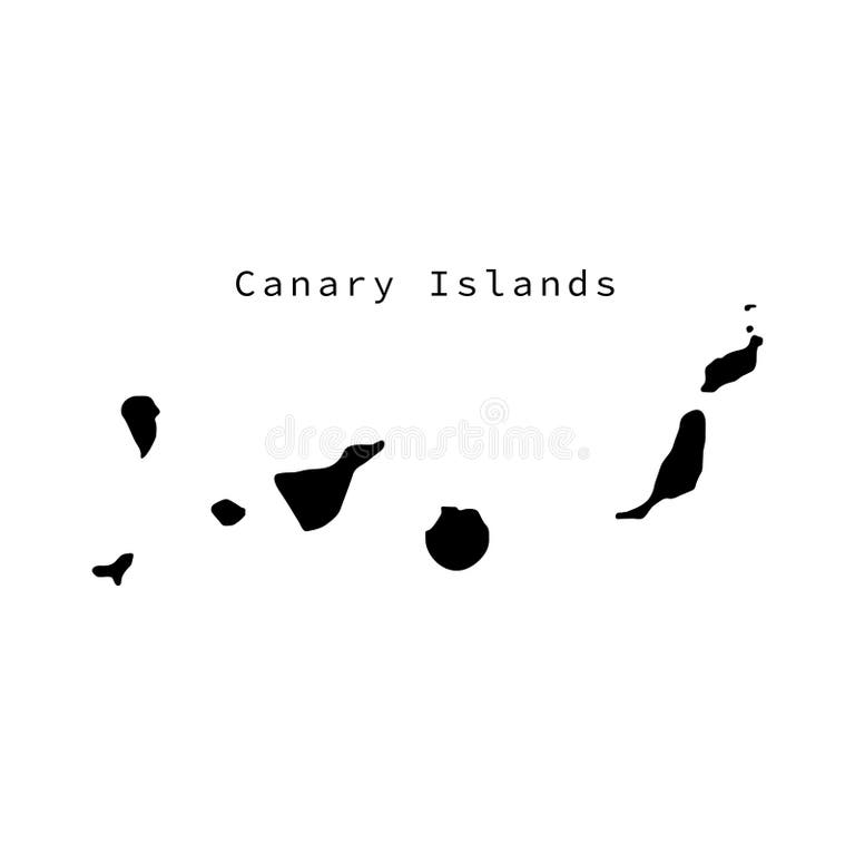 Canary Islands Topography Stock Illustrations – 127 Canary Islands ...