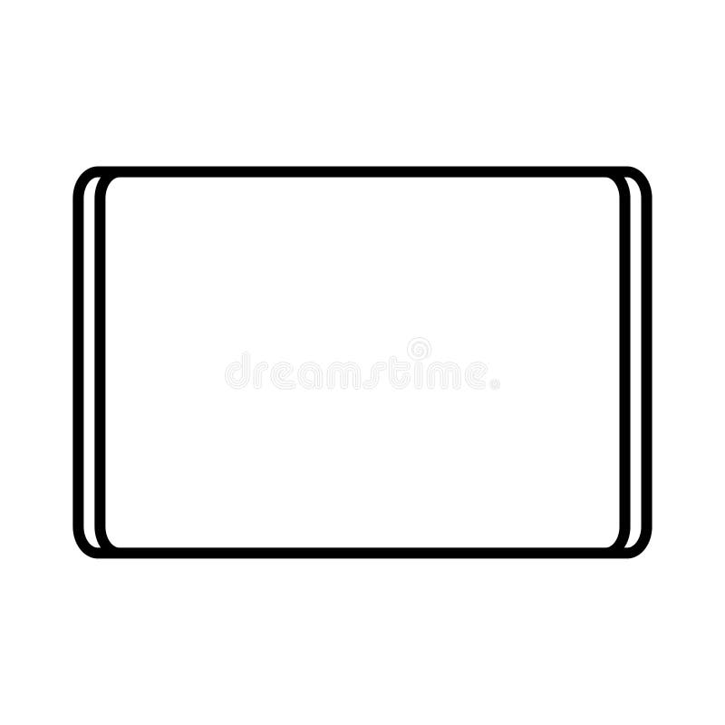 Rectangular Tablet Stock Illustrations – 802 Rectangular Tablet Stock ...
