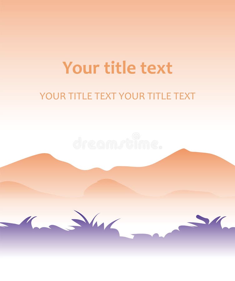 Vector Illustration of a Blank Banner for Your Text Stock Vector ...