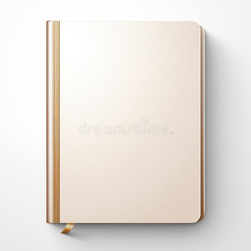 Vector Illustration of a Blank Book Isolated on White, Ai Generated ...