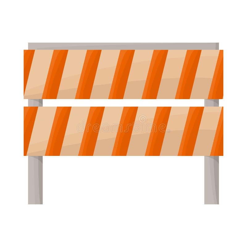 Cartoon Stop Road Block Stock Illustrations – 355 Cartoon Stop Road ...