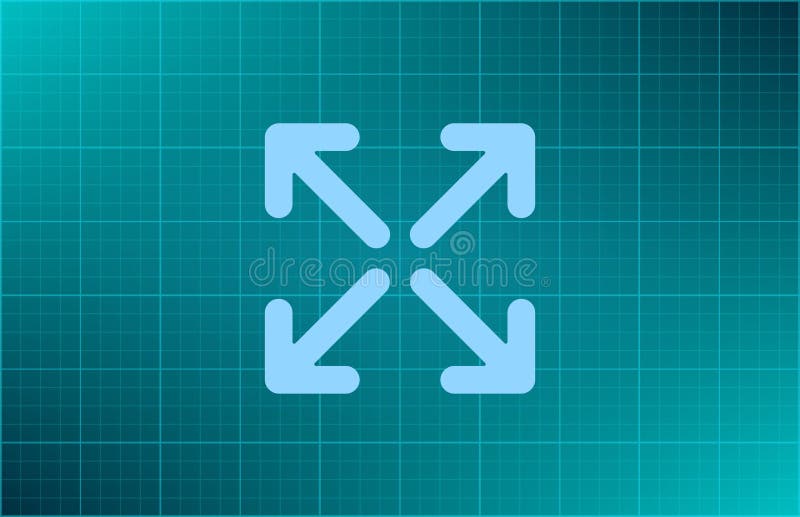 Vector Illustration Blue Background Stock Vector - Illustration of ...