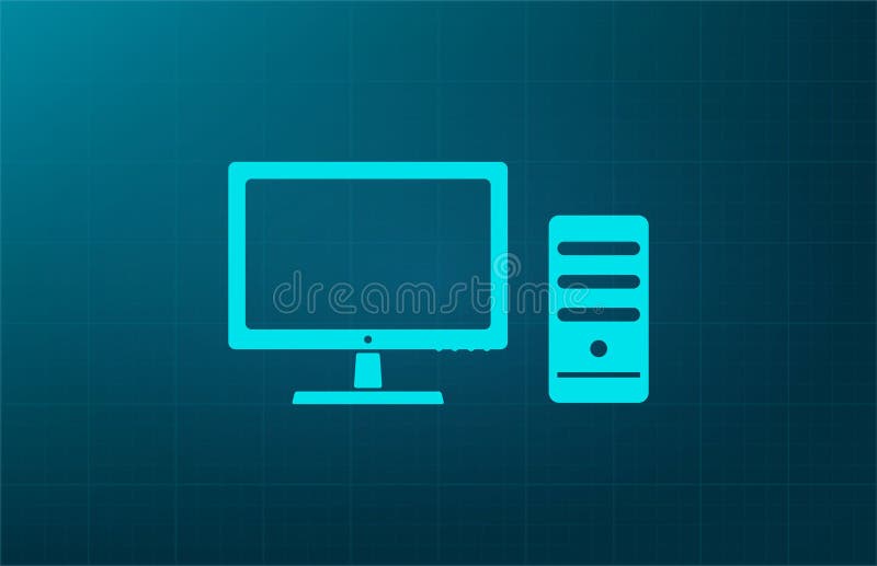 Vector Illustration, Blue Background Stock Vector - Illustration of ...