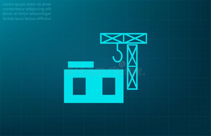 Vector Illustration, Blue Background Stock Vector - Illustration of ...