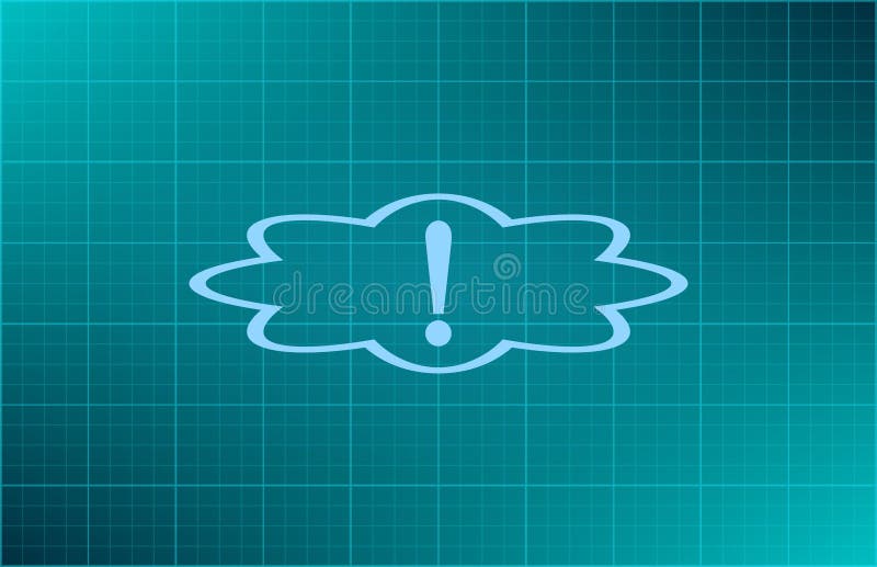Vector Illustration Blue Background Stock Vector - Illustration of ...