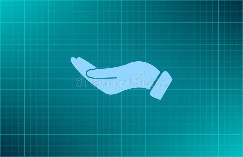 Vector Illustration Blue Background Stock Vector - Illustration of give ...