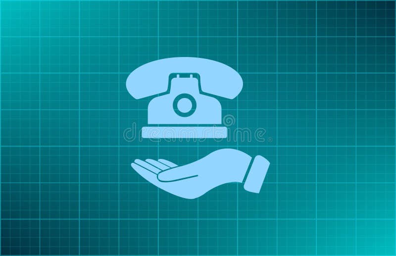 Vector Illustration Blue Background Stock Vector - Illustration of ...