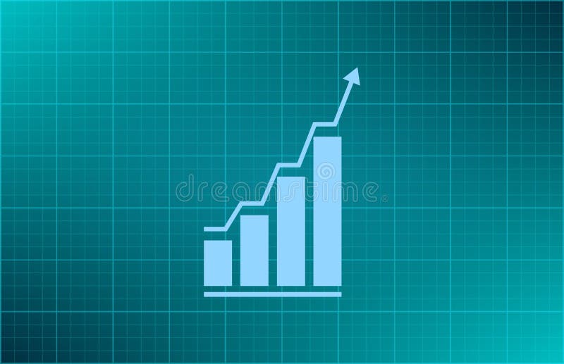 Vector Illustration Blue Background Stock Vector - Illustration of ...