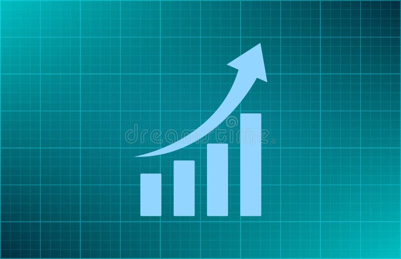 Vector Illustration Blue Background Stock Vector - Illustration of ...