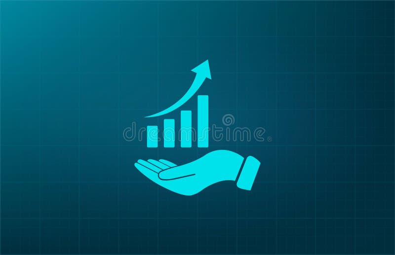 Vector Illustration, Blue Background Stock Vector - Illustration of ...