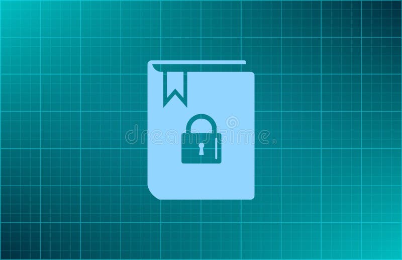 Vector Illustration Blue Background Stock Vector - Illustration of ...