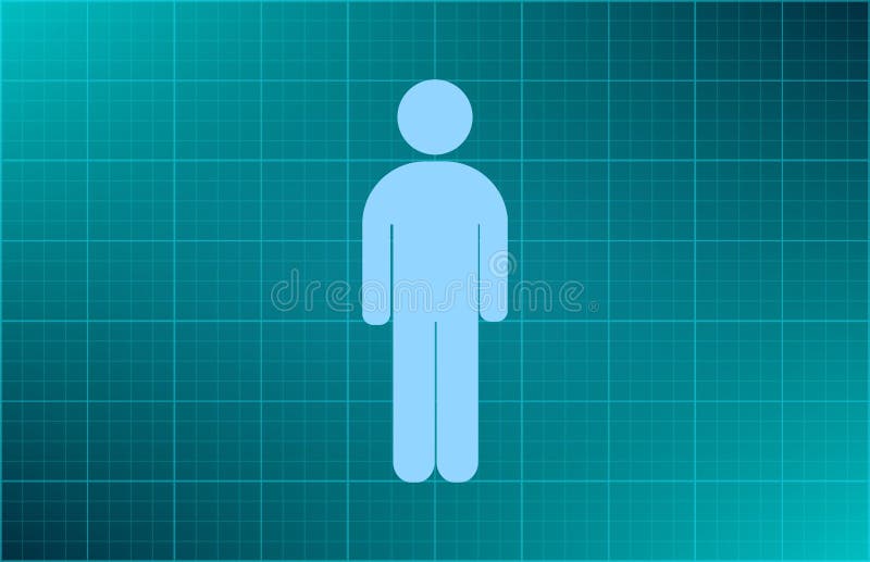 Vector Illustration Blue Background Stock Vector - Illustration of ...