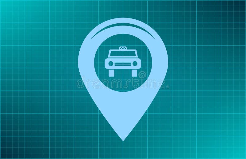 Vector Illustration Blue Background Stock Vector - Illustration of ...