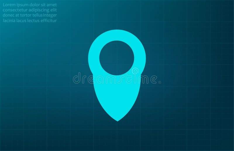 Vector Illustration, Blue Background Stock Vector - Illustration of ...