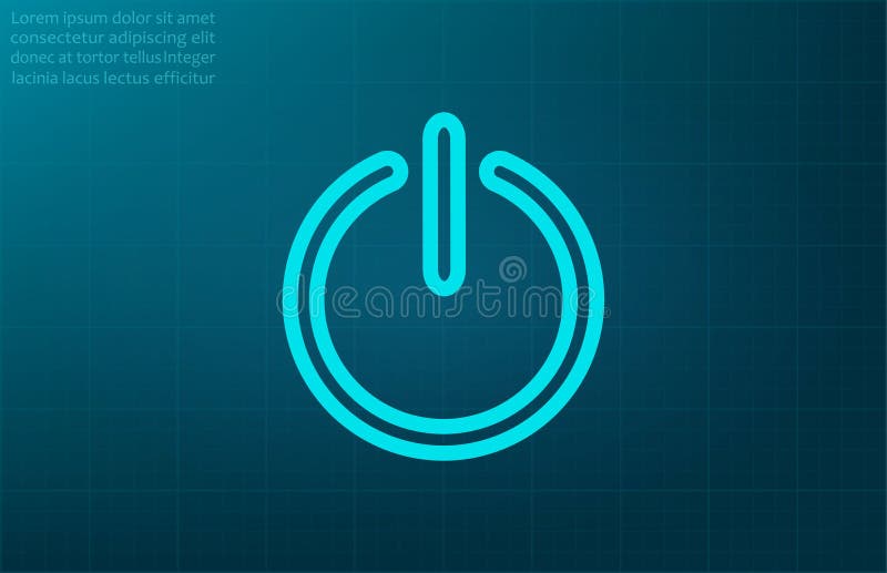 Vector Illustration, Blue Background Stock Vector - Illustration of ...