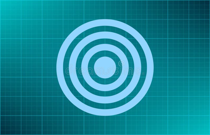 Vector Illustration Blue Background Stock Vector - Illustration of ...