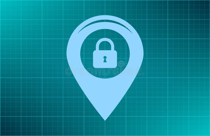 Vector Illustration Blue Background Stock Vector - Illustration of open ...