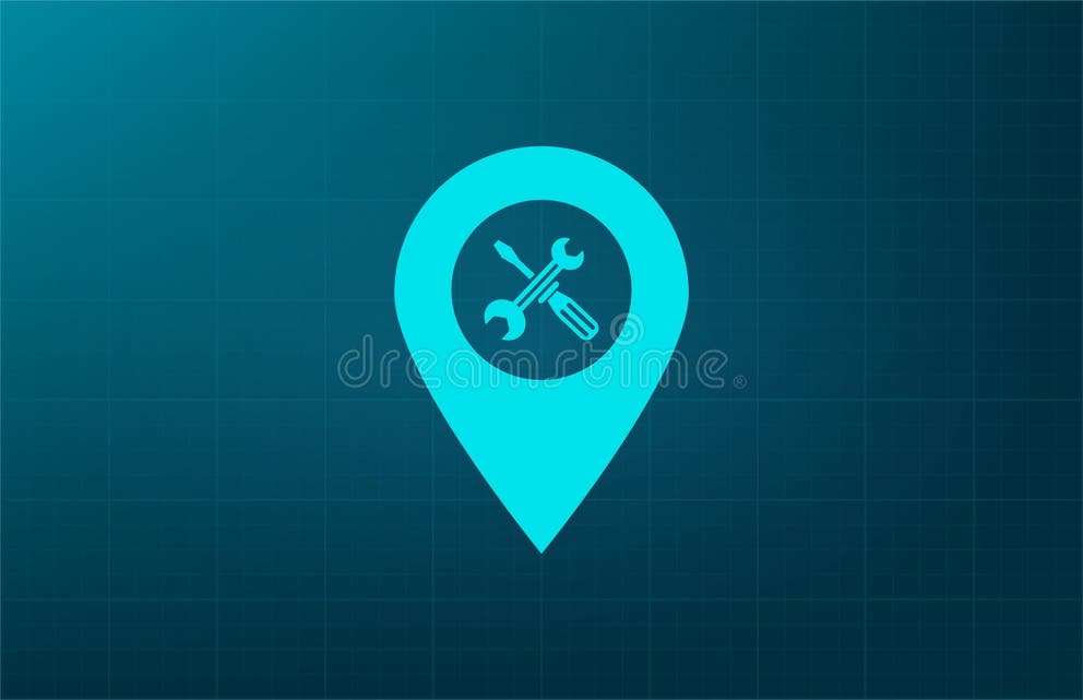 Vector Illustration, Blue Background Stock Vector - Illustration of ...