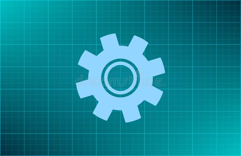 Vector Illustration Blue Background Stock Vector - Illustration of ...