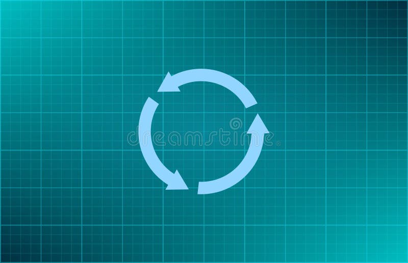 Vector Illustration Blue Background Stock Vector - Illustration of ...