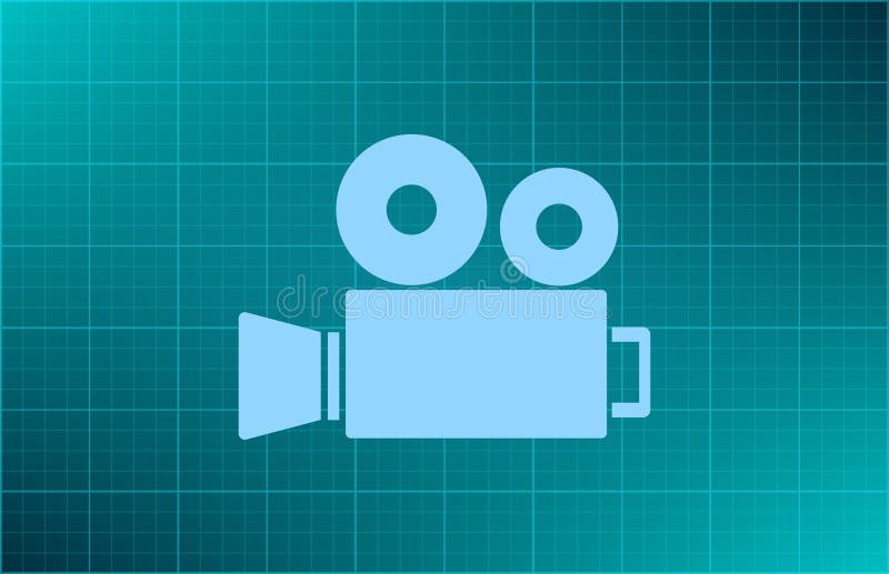 Vector Illustration Blue Background Stock Vector - Illustration of ...