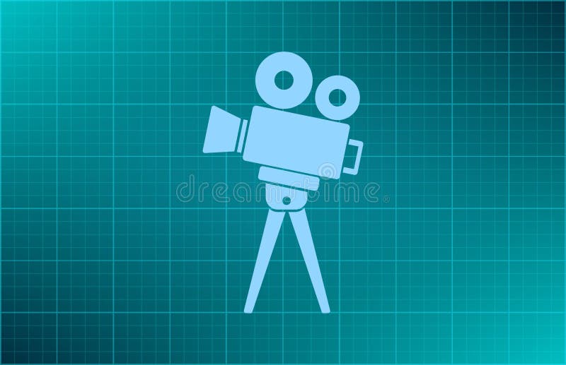 Vector Illustration Blue Background Stock Vector - Illustration of ...