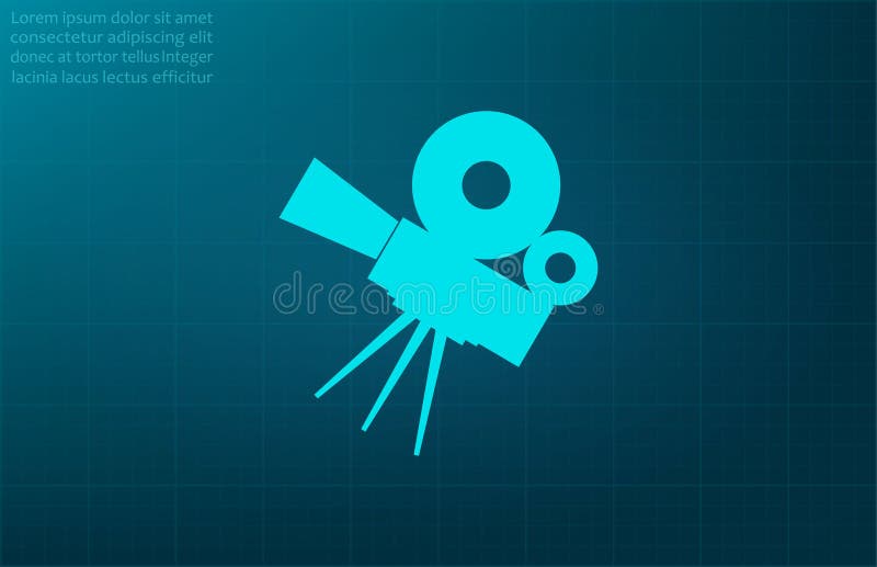 Vector Illustration, Blue Background Stock Vector - Illustration of ...