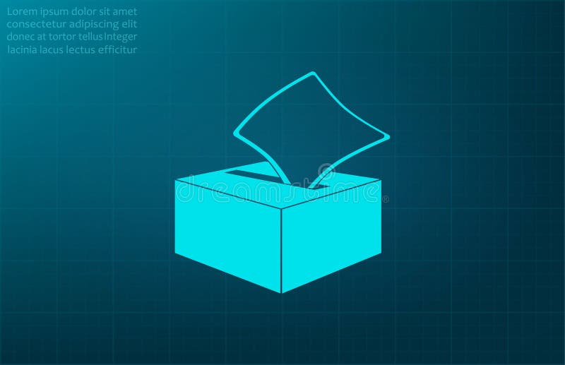 Vector Illustration, Blue Background Stock Vector - Illustration of ...