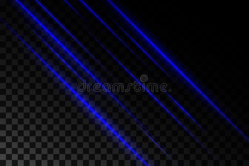 Vector Illustration of a Blue Color. Light Effect. Abstract Laser Beams ...