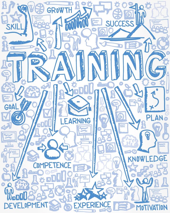 Training skill stock illustration. Illustration of internet - 30592576