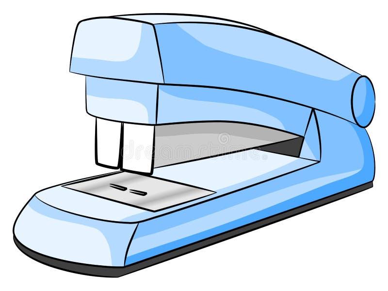 Stapler stock vector. Illustration of side, attached - 30012049 Stapler stock vector. Illustration of side, attached - 30012049