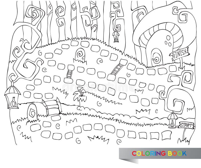 Board Games Pieces Coloring Pages