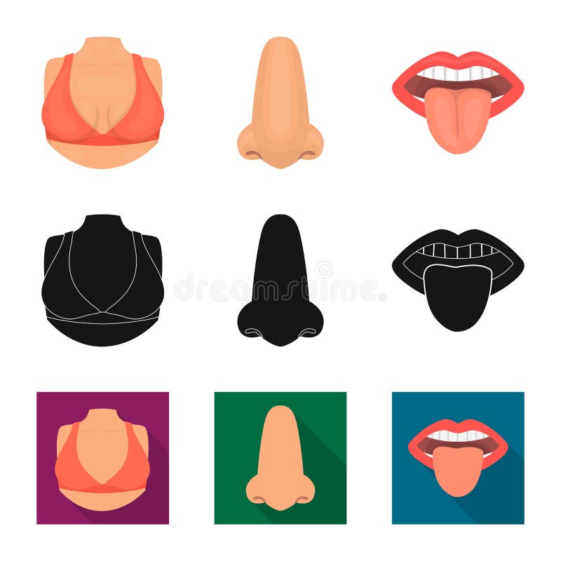 Vector Design of Body and Part Sign. Set of Body and Anatomy Stock ... Vector Design of Body and Part Sign. Set of Body and Anatomy Stock ...